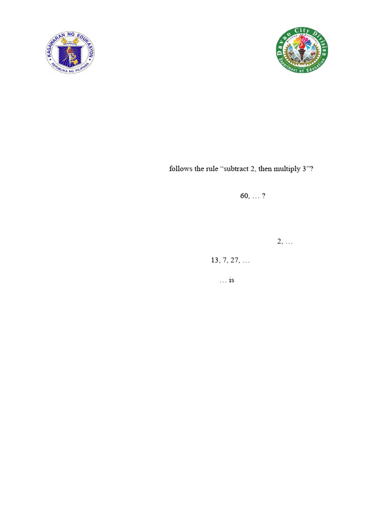 Q1 Mathematics 10 Summative Test | PDF