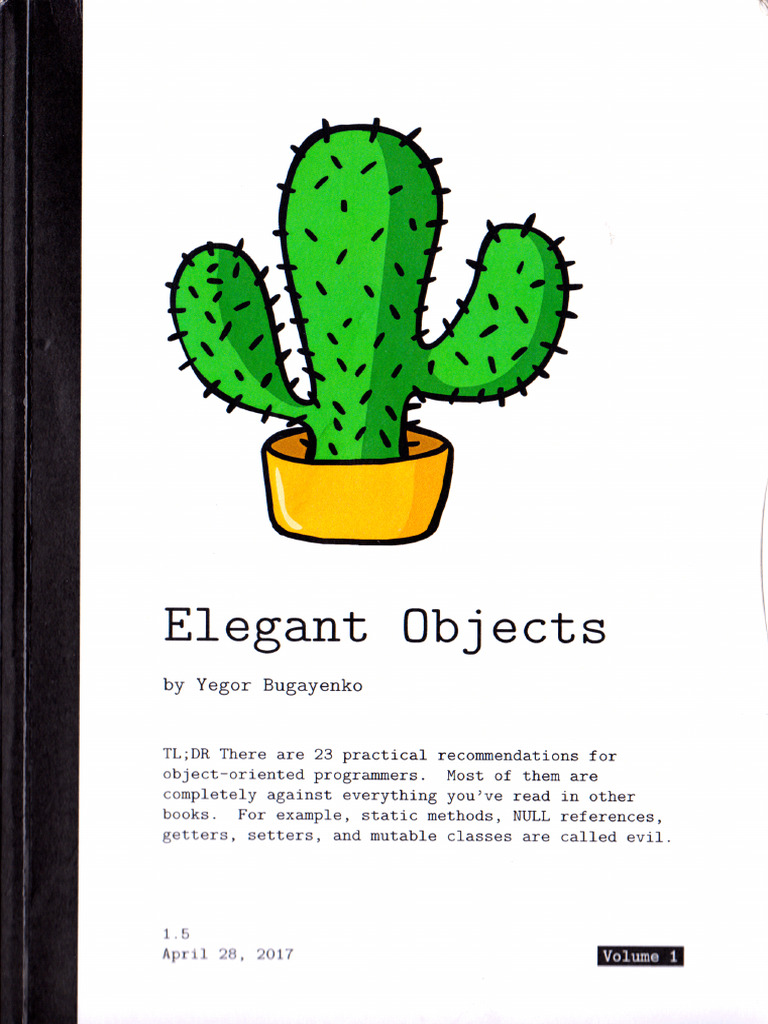 Elegant Objects by Yegor Bugayenko | PDF