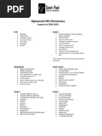 Grade 1,2 and 3 Requirements:: Notebook: Writing Notebook | PDF | Art
