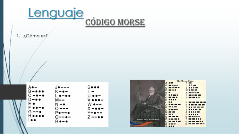 Lenguaje Codigo Morse | PDF