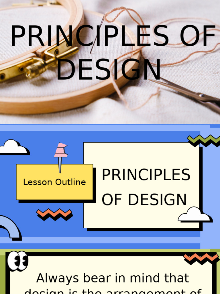 TLE 8principles of Design | PDF