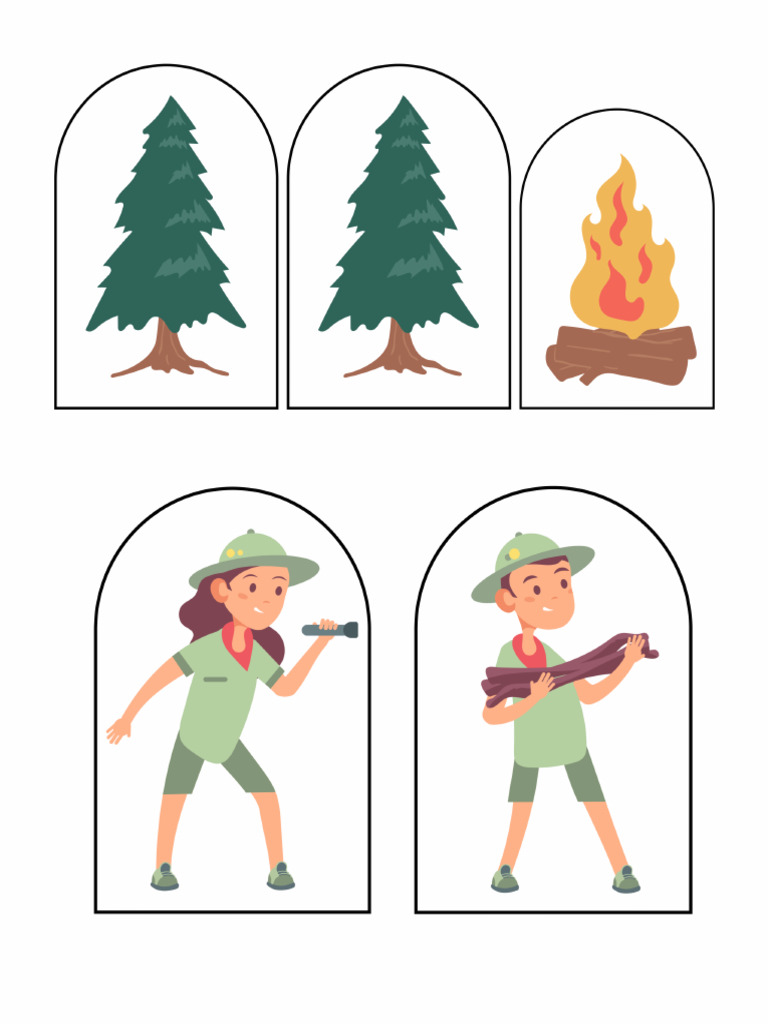 Camping and Forest Puppets | PDF