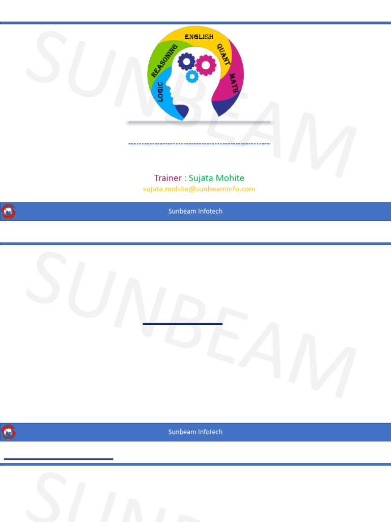 Aptitude Day05 English | PDF