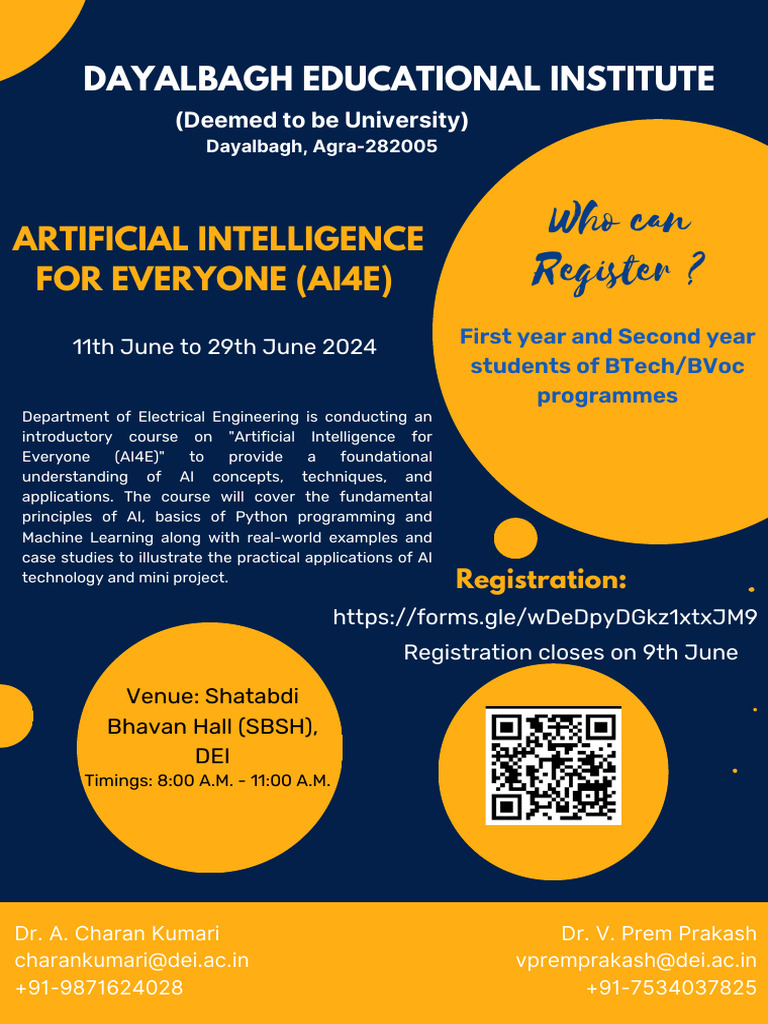 Artificial Intelligence for Everyone (AI4E) Final | PDF