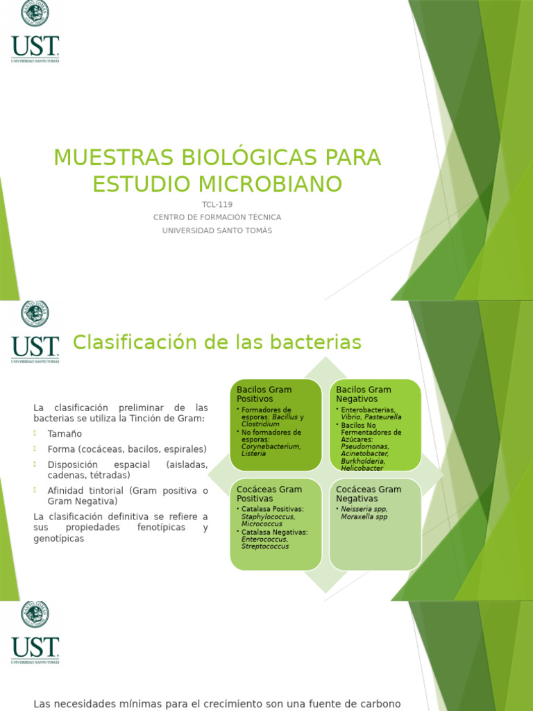 Muestras Biologicas | PDF