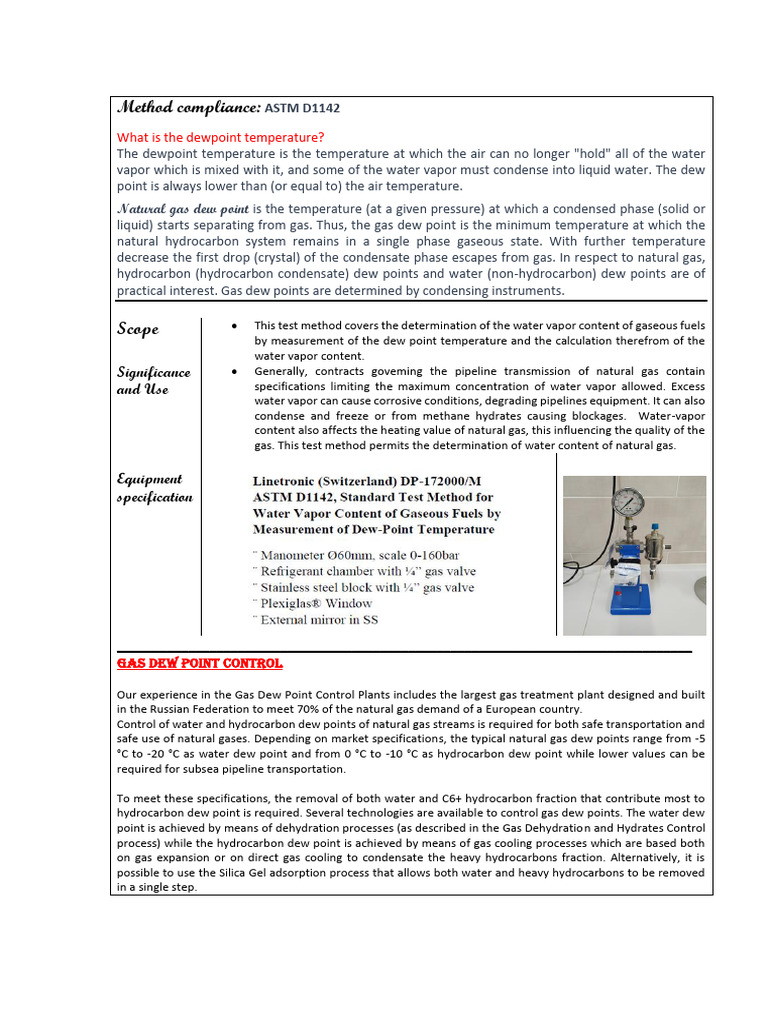 7 dew point method | PDF