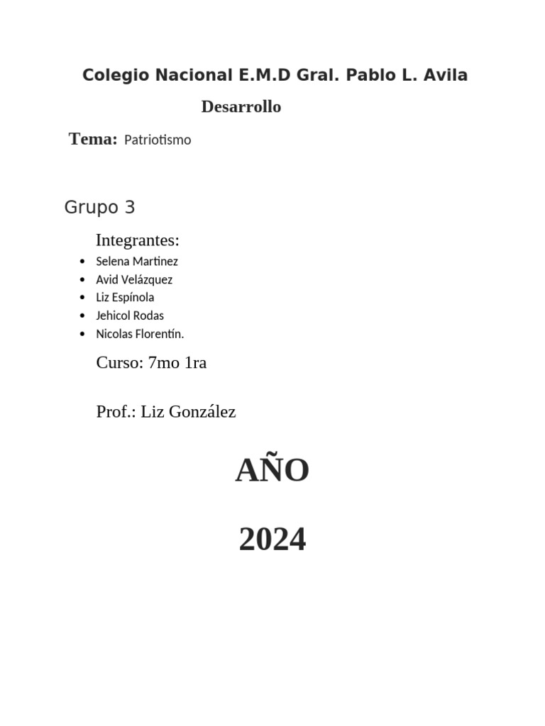 Desarrollo (1) | PDF