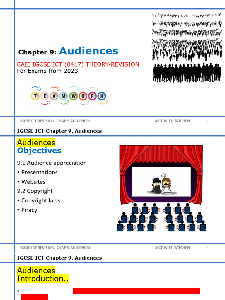 Igcse Ict Chapter 9 Audiences Pdf