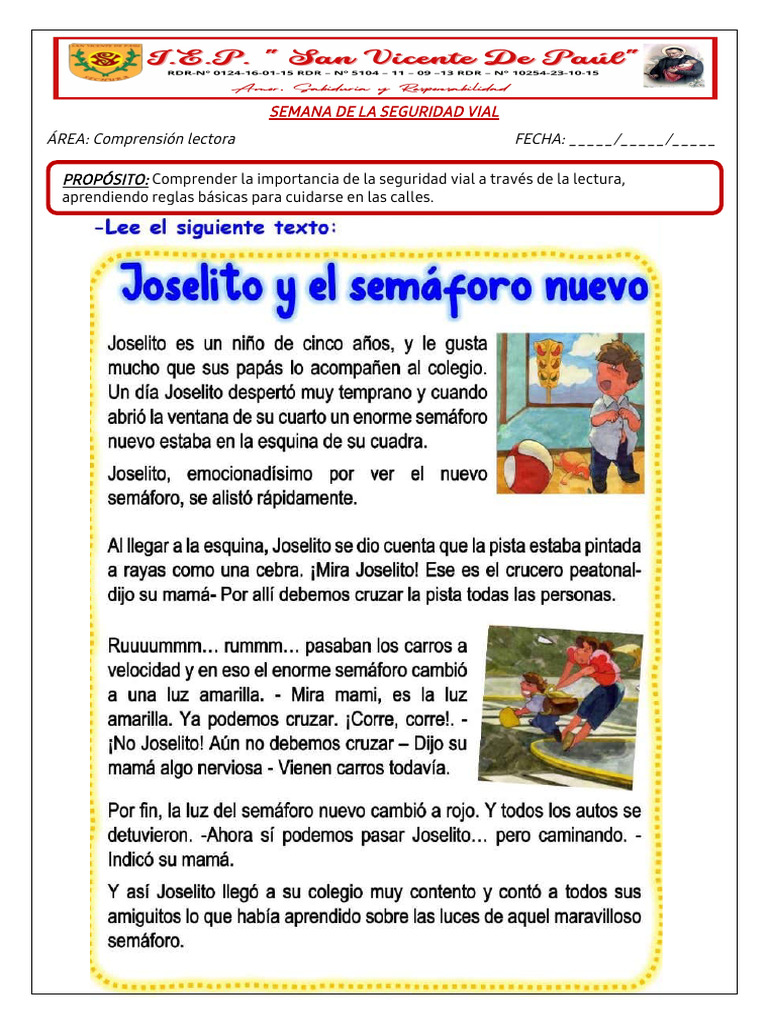 Lectura de La Seguridad Vial | PDF