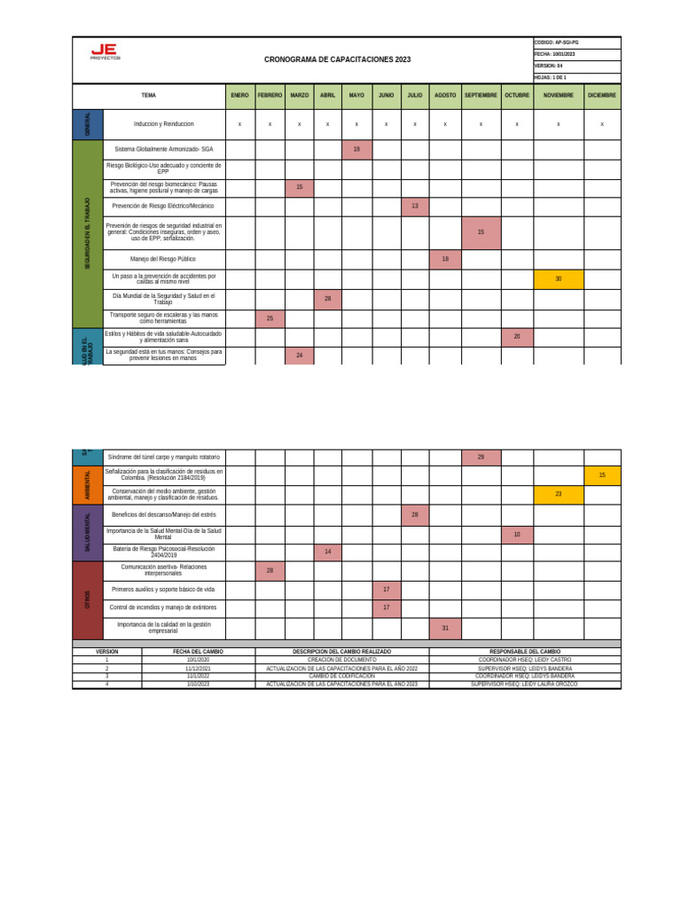 Programa de Gestion Gerencial. | PDF