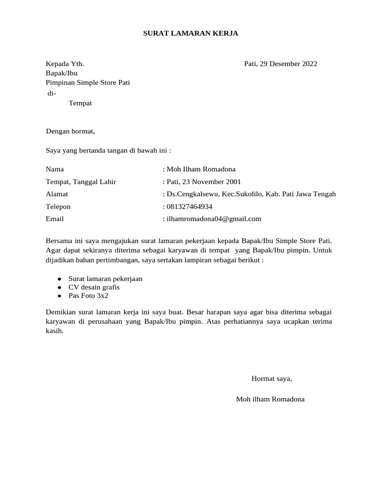 Simple Store Pati | PDF