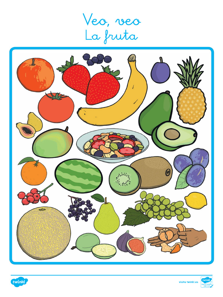 Veo Veo Frutas | PDF