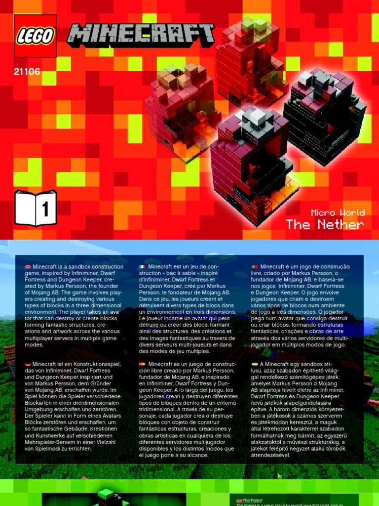 21106, Micro World - The Nether 1 | PDF
