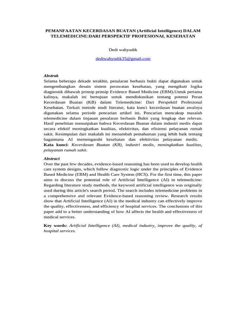 Artikel Dedi Wahyudik Pak Yayan | PDF