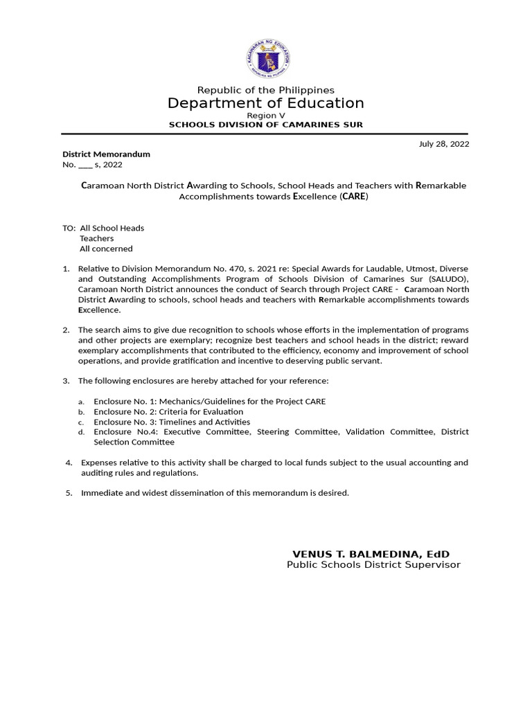 Project Care | PDF