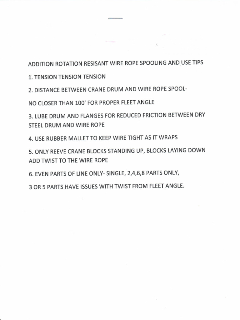 Wire Rope Installation | PDF