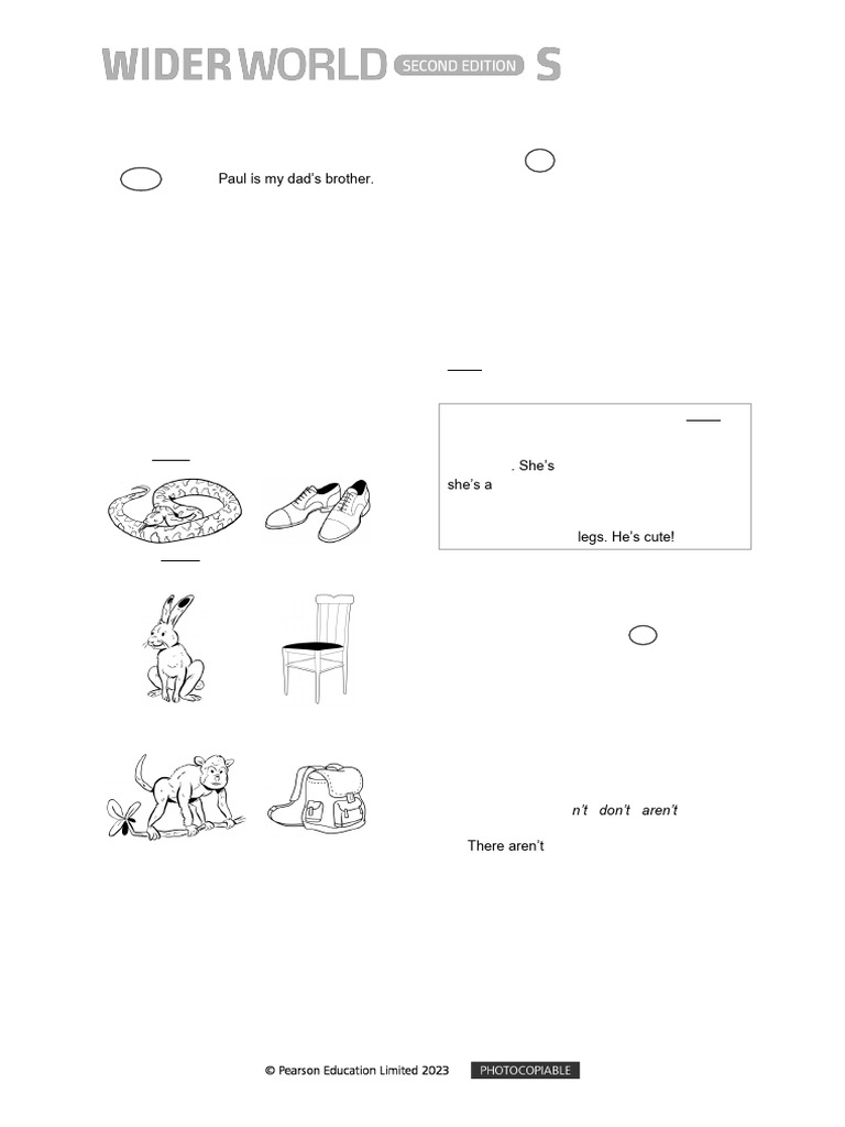 WiderWorld Starter End of Level Test 2 | PDF