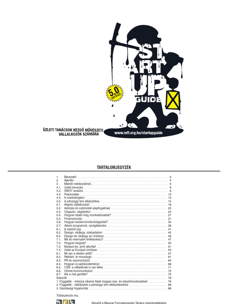 Start Up Guide | PDF