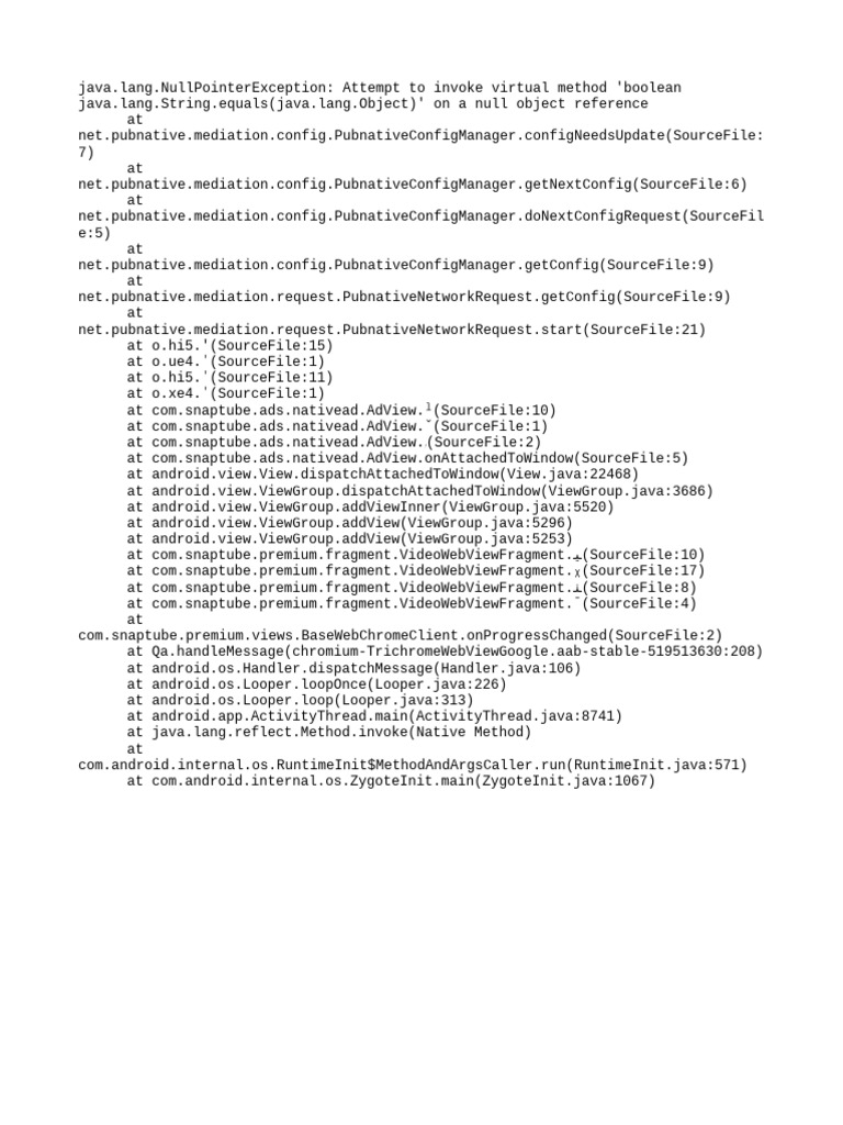 Last Crash Log | PDF