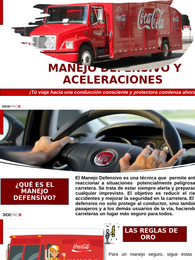 Capacitacion - Manejo Seguro y Aceleraciones | PDF