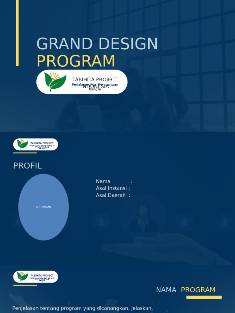 Format Grand Design Program | PDF