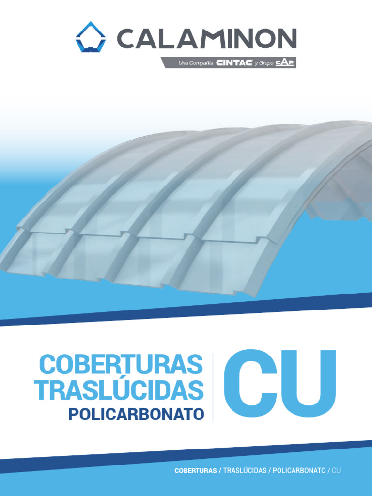 Calaminon-Cobertura Traslúcida Cu | PDF