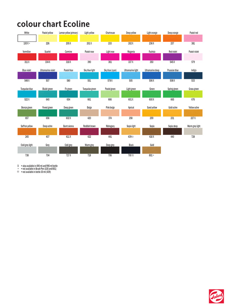 Talens Ecoline EN | PDF