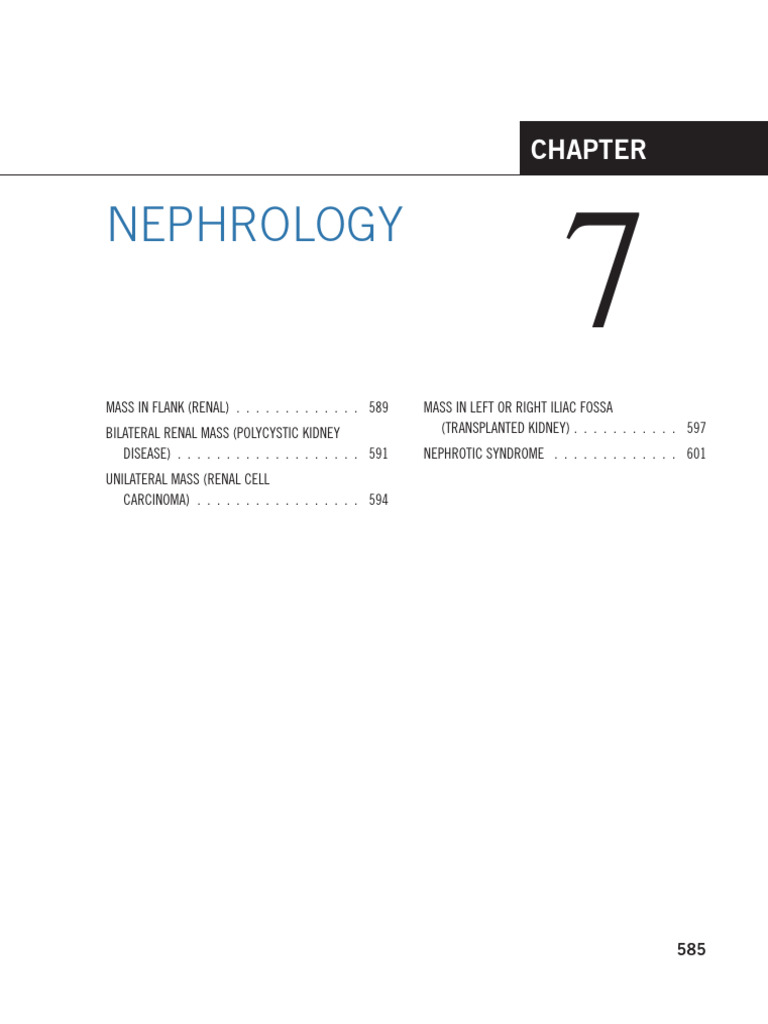 Nephrology | PDF