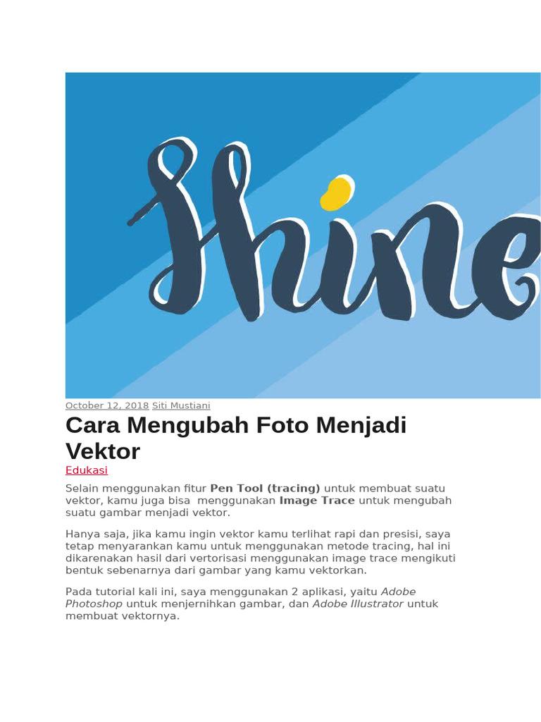 Materi Vektor Dasar | PDF