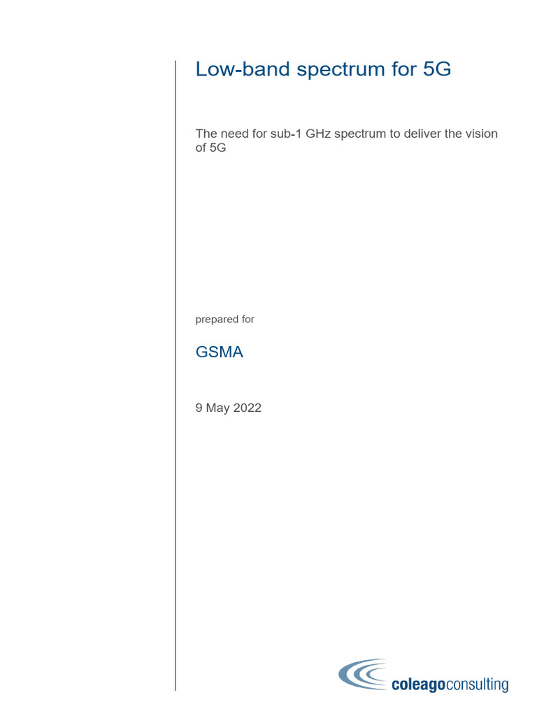 Low-Band-Spectrum-for-5G | PDF