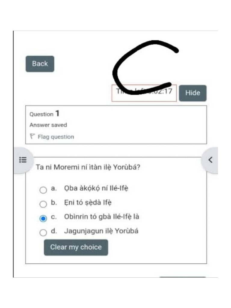 GNS 104 Quiz 3 ...... Awala Elite Tutorship | PDF