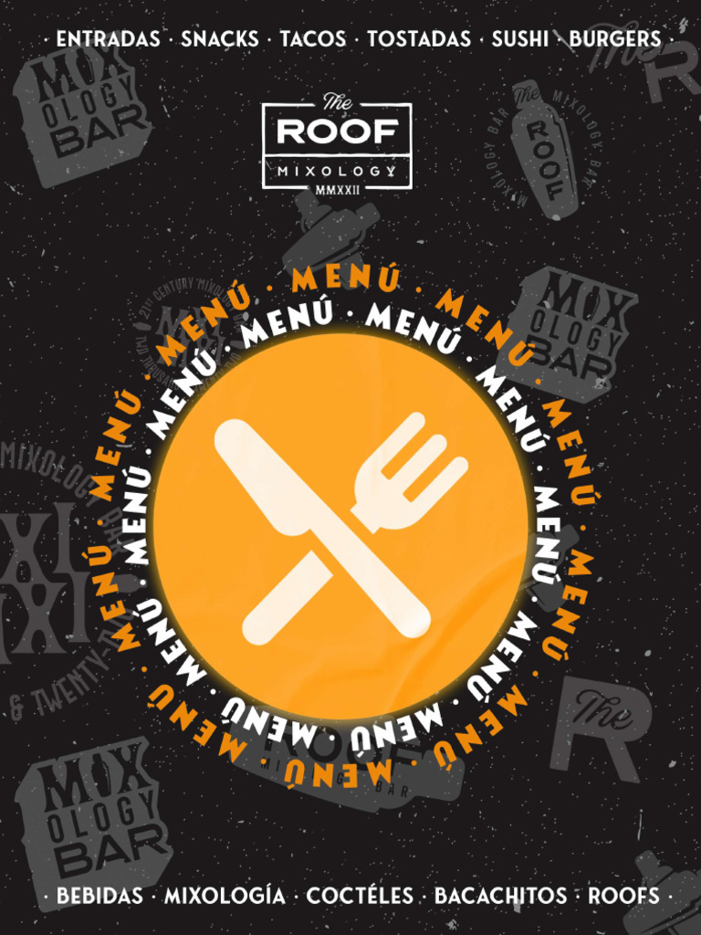 Menu Digital Roof 2024 Marzo | PDF