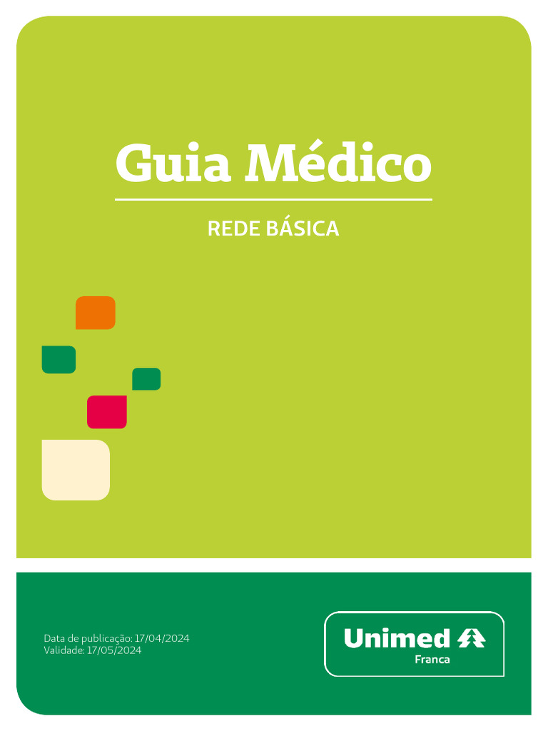 Unimed Franca Guia Medico Atualizado | PDF