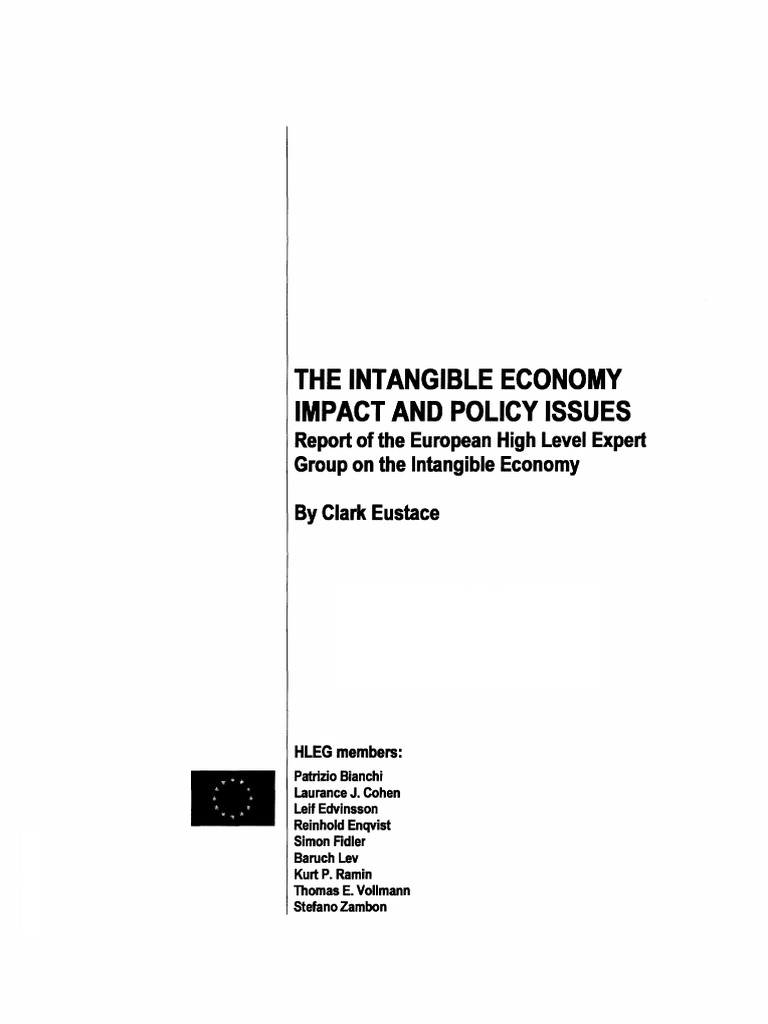The Intangible Economy Impact and Policy Issues | PDF