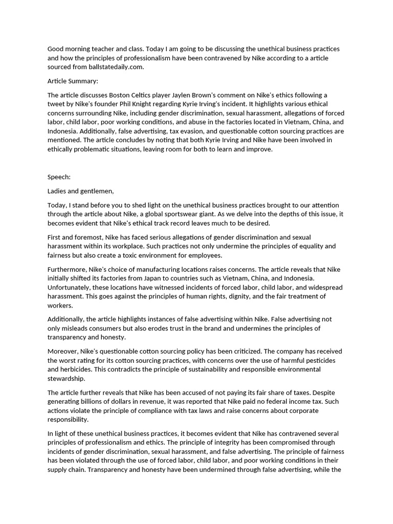 Nike | PDF