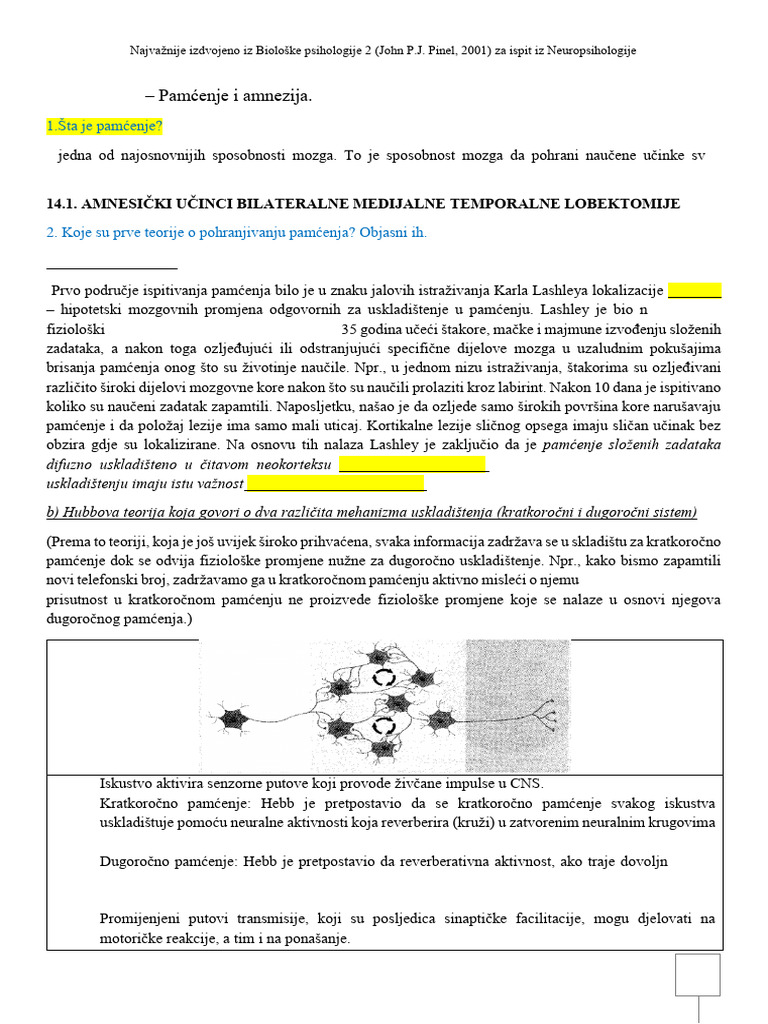 Poglavlje - Skripta Sa Pitanjima | PDF