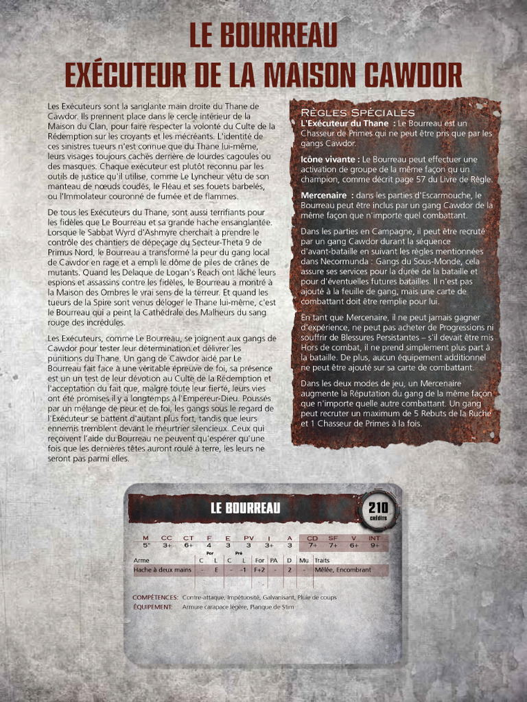 Le Bourreau | PDF