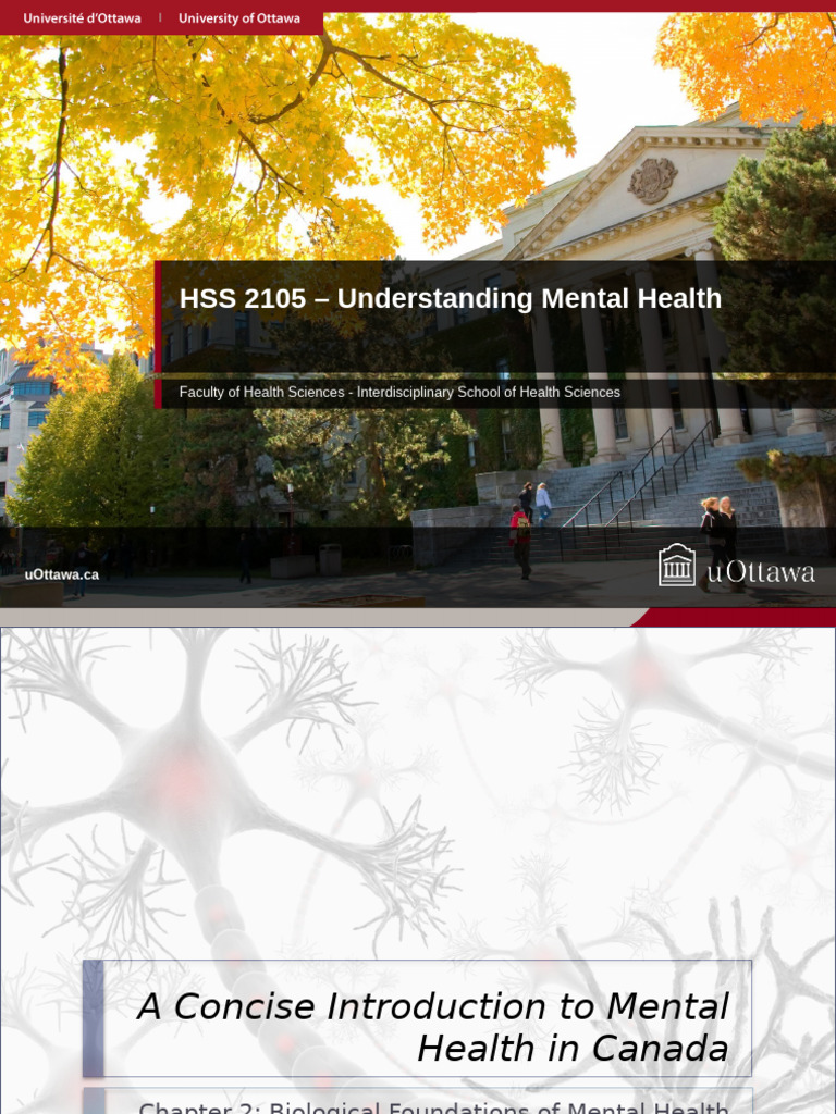 2) Chapter 2 - Biological Foundations of Mental Health | PDF