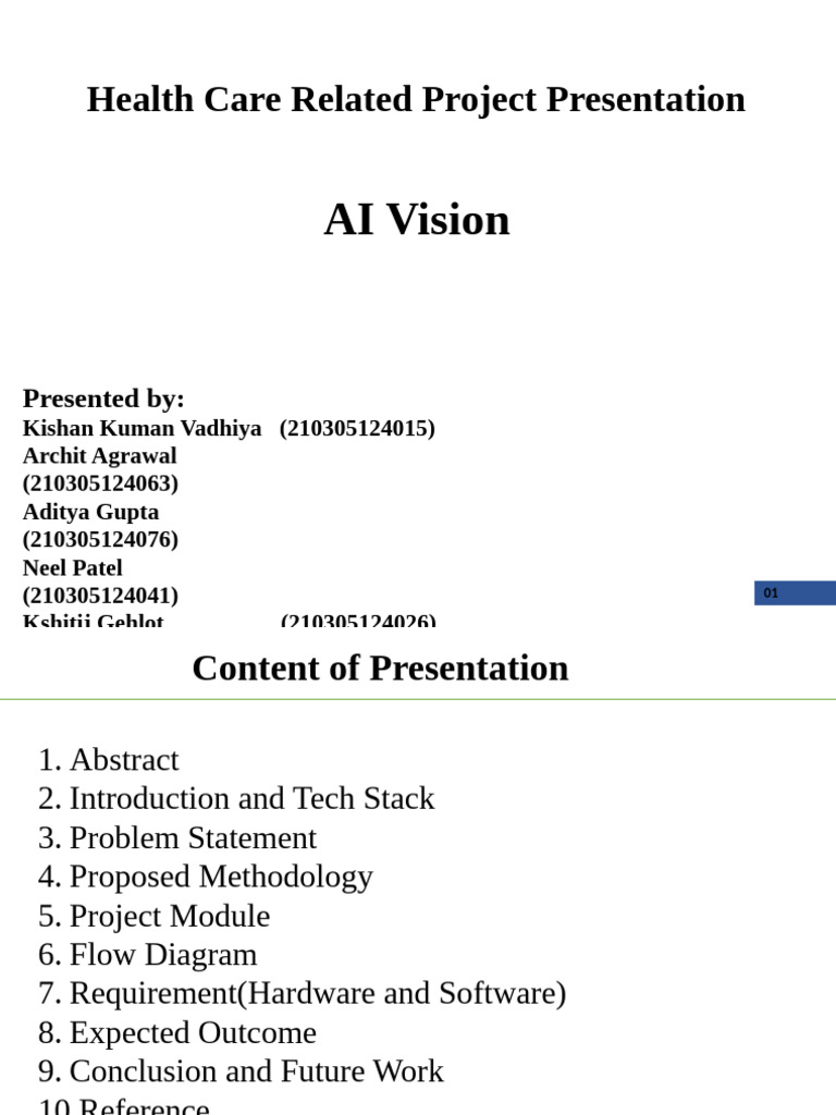 Health Care Presentation | PDF