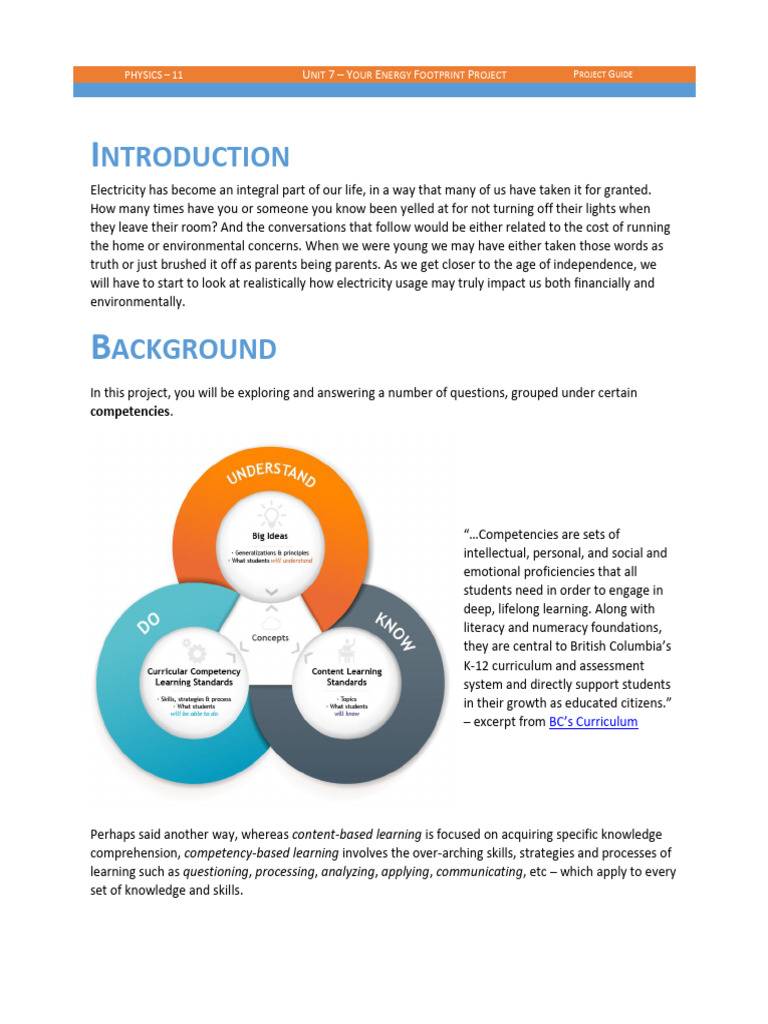 Unit 7 Project - Student Guide | PDF
