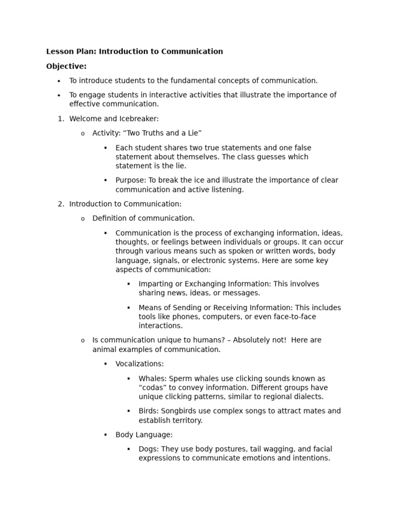 CH 1 Communication Across Lifespan | PDF