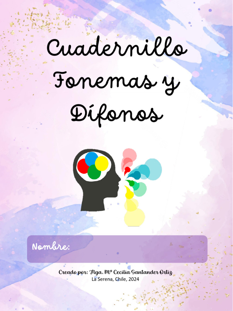 Cuadernillo Fonemas y Dífonos | PDF | Fonema | Fonética