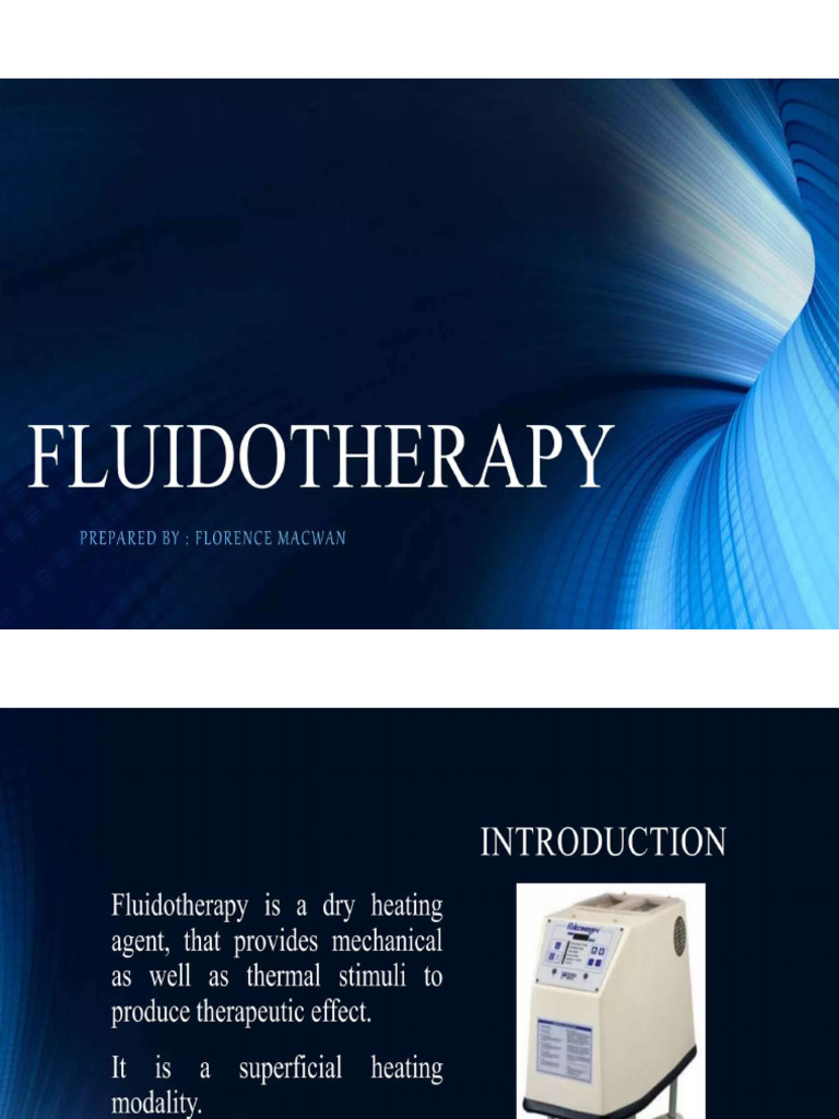 Fluido Therapy 1 | PDF