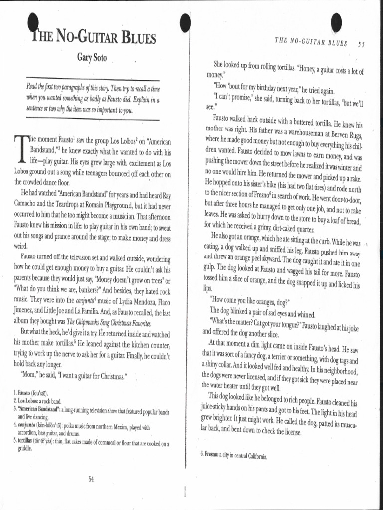 The No Guitar Blues | PDF