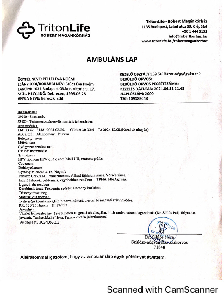 Ambuláns Lap | PDF