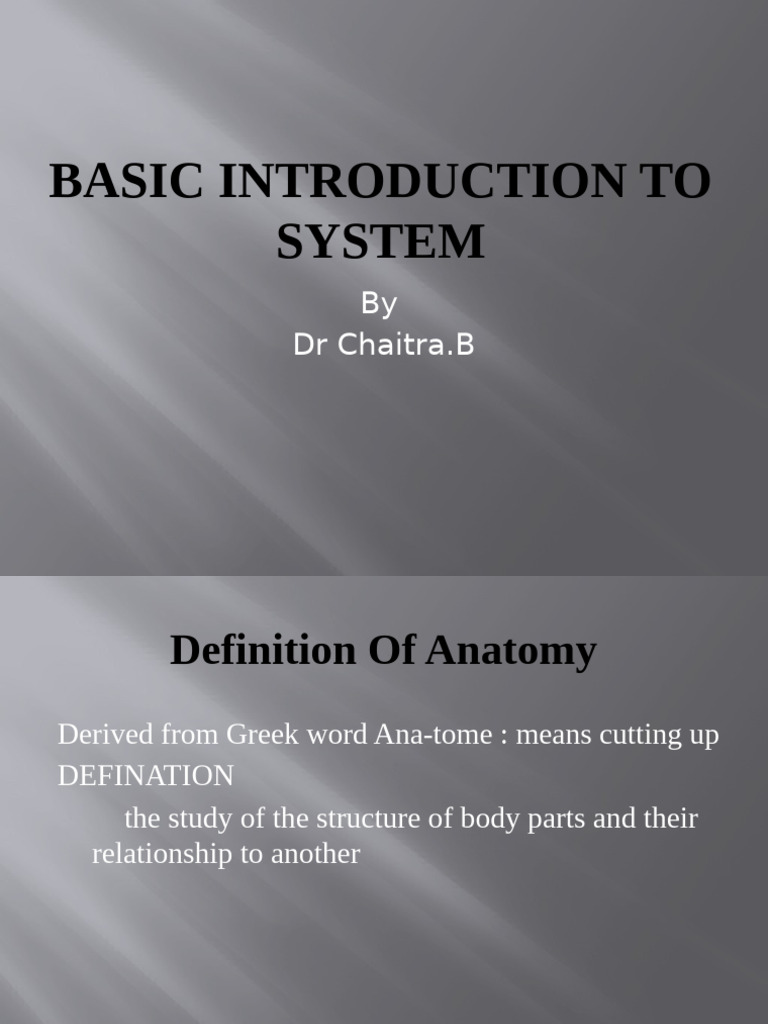 Basic Introduction To System | PDF