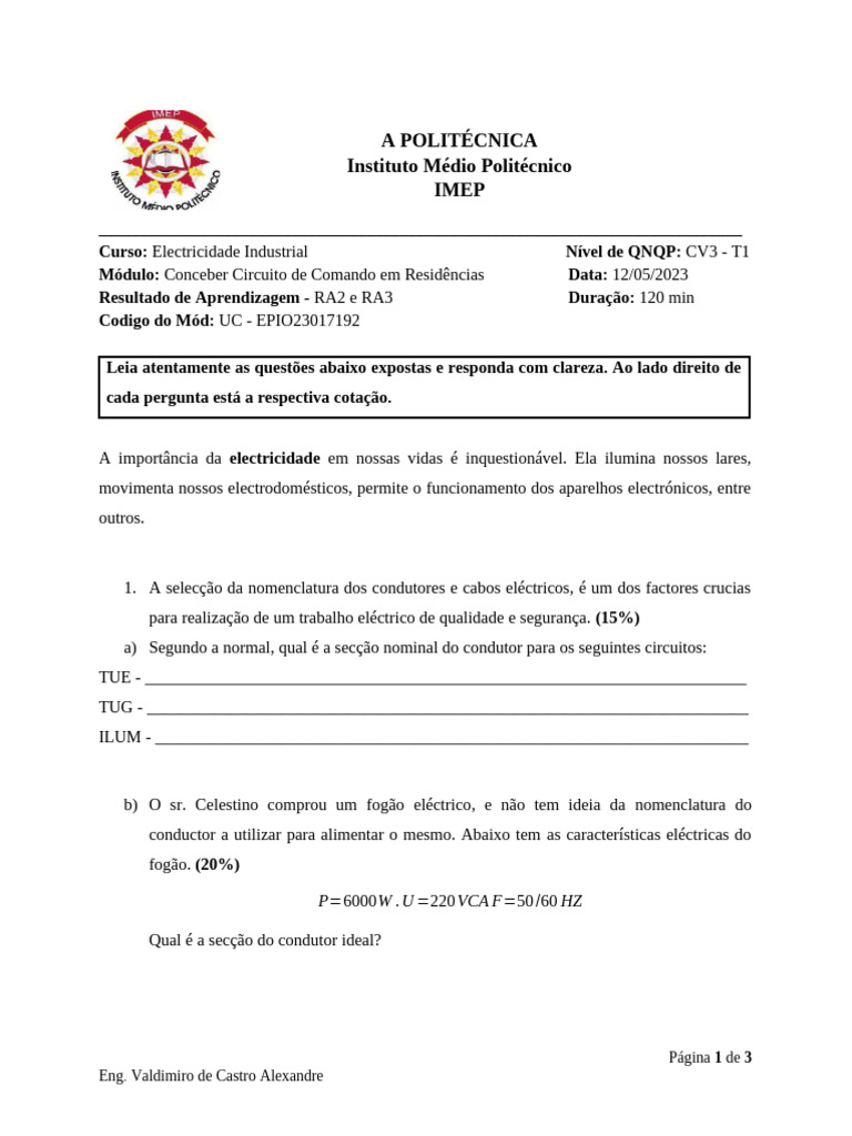 Sumativa CCCR - RA2,3 - 2023-1 | PDF