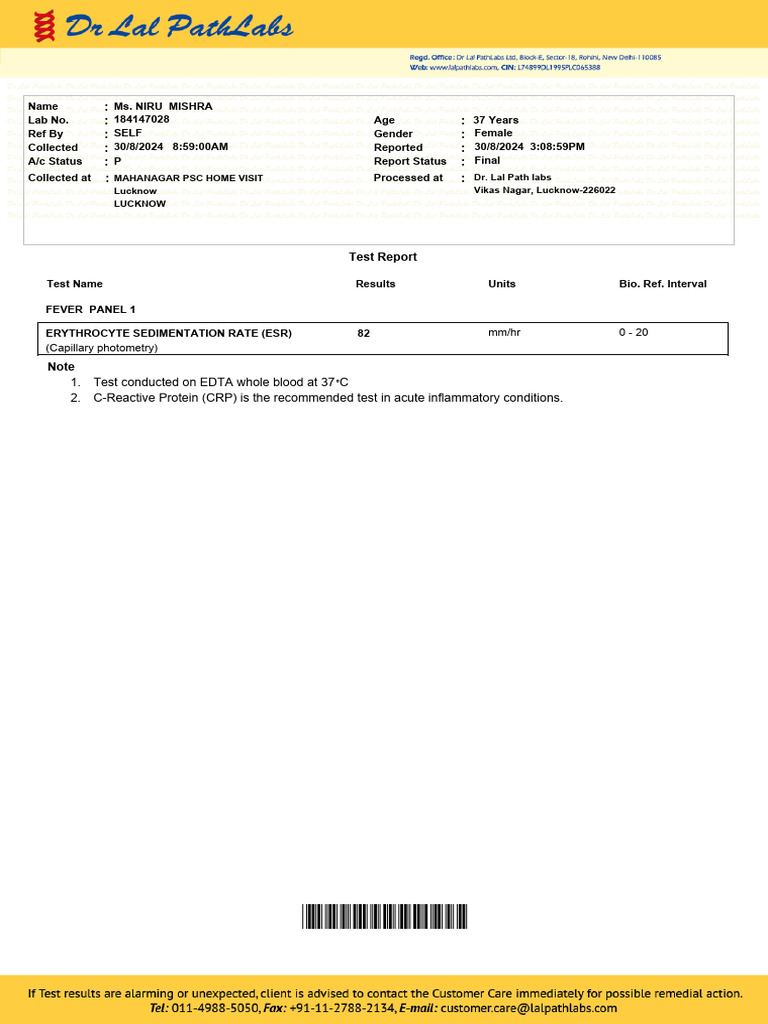 Pathology Notes Format with formula | PDF