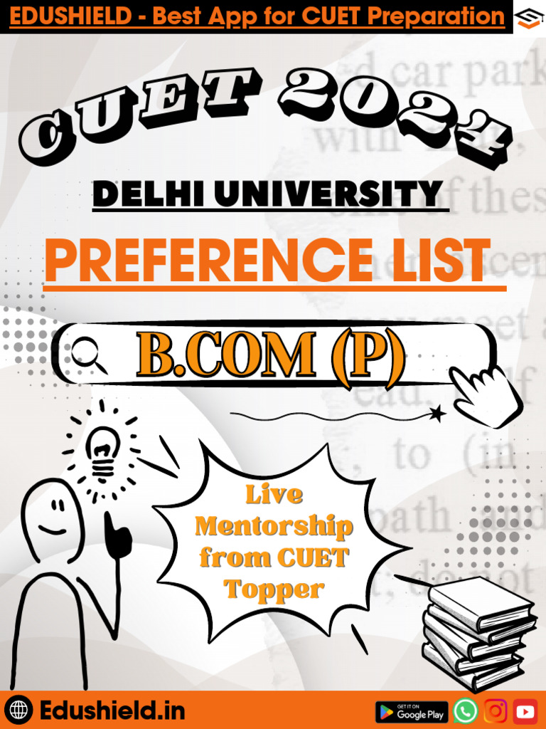 (Prog.) Preference Sheet @CUETbyNTA2 | PDF | Career & Growth