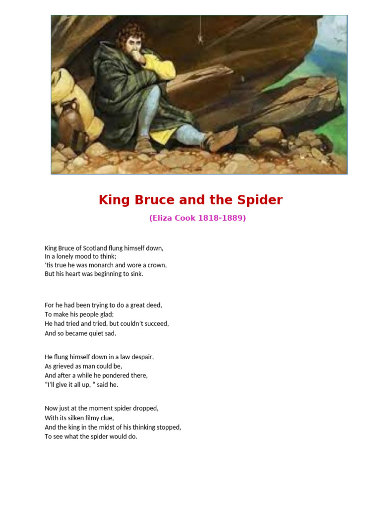 King Bruce and The Spider | PDF